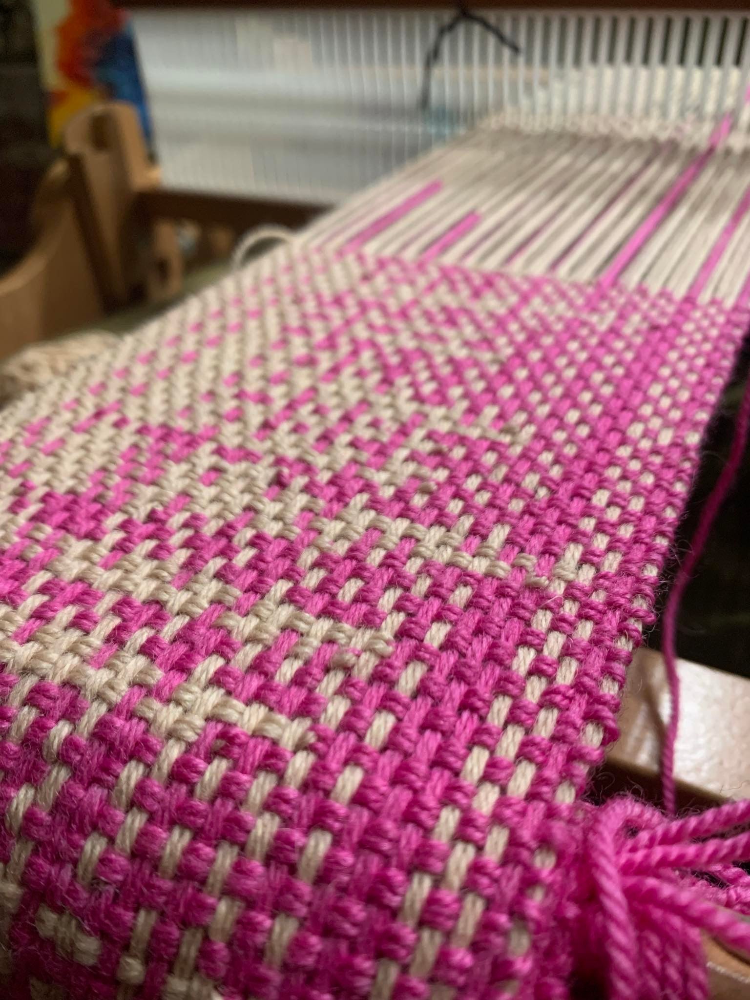 Clasped Warp and Weft Weaving